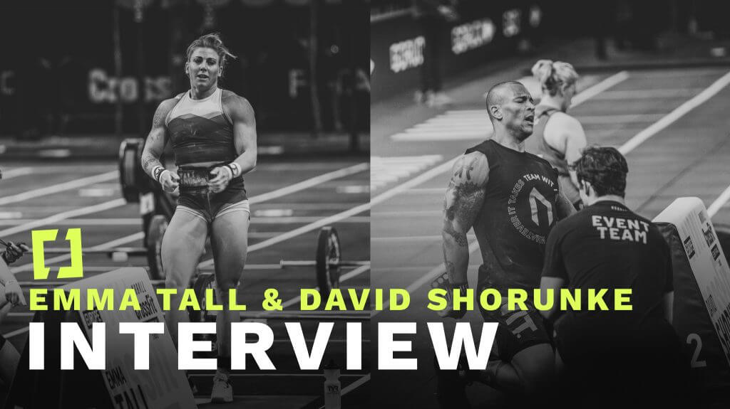 David Shorunke & Emma Tall, catching up after CrossFit Semifinals in ...